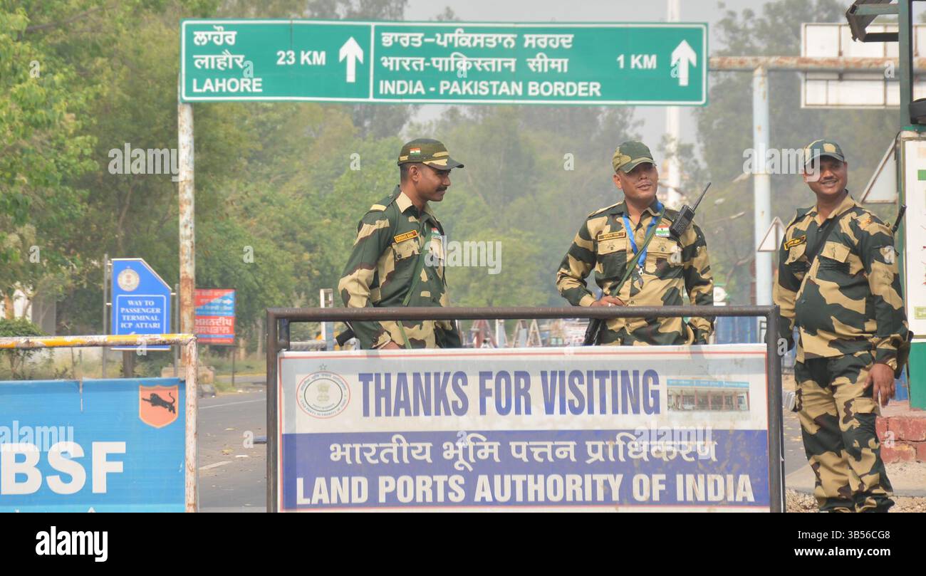 Amritsar, India. 01st May, 2025. AMRITSAR, INDIA - MAY 1: Border ...