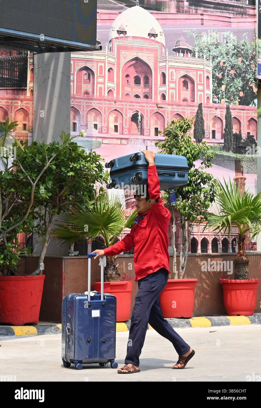 New Delhi, India. 01st May, 2025. NEW DELHI, INDIA - MAY 1: Coolie ...