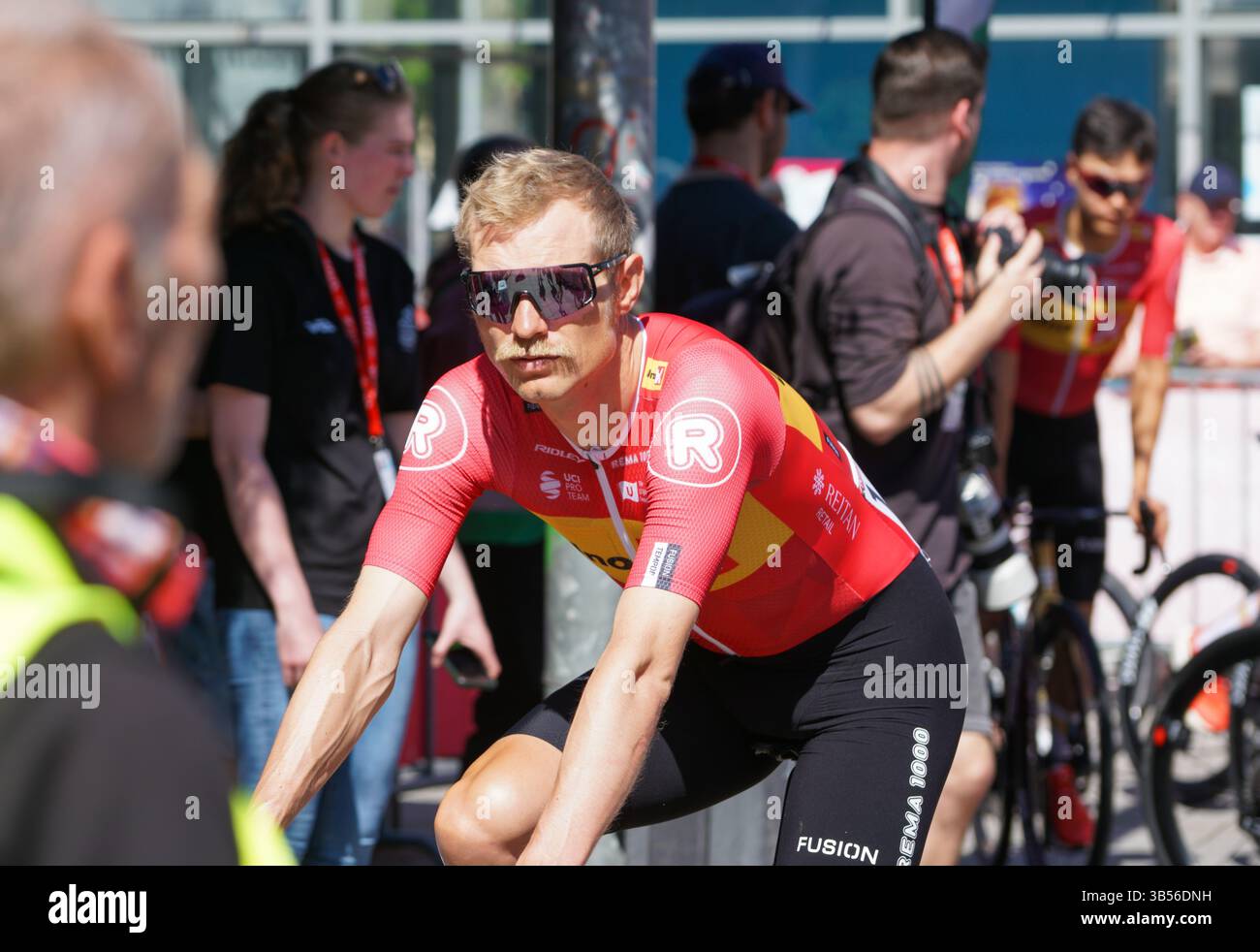 Eschborn, Germany. May 1st 2025. Magnus Cort ((DEN) UNO-X MOBILITY (UXM ...