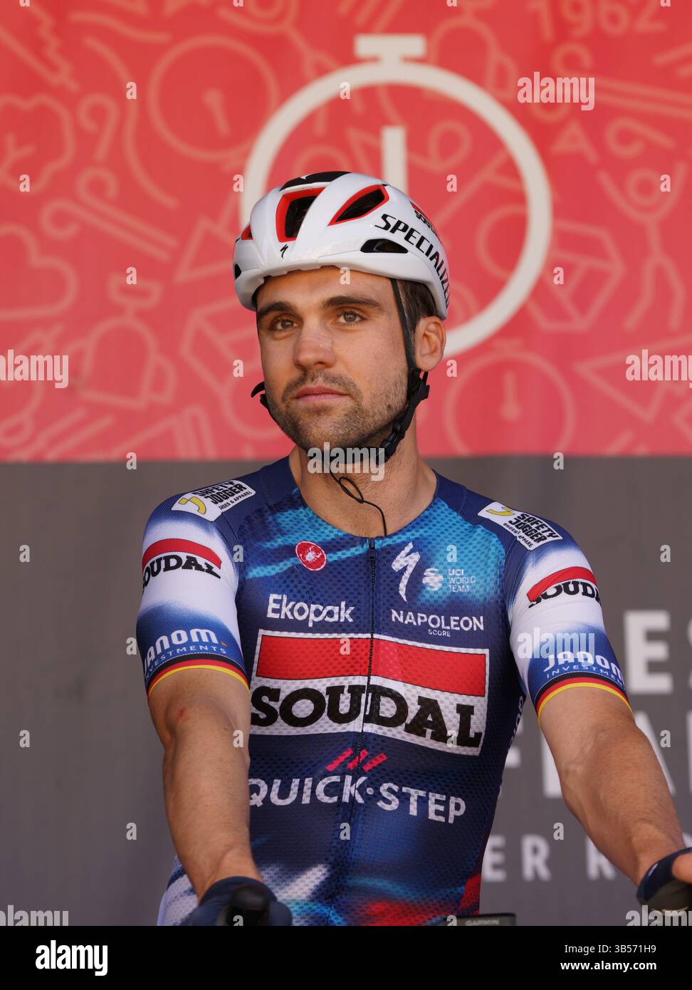 Eschborn, Germany. May 1st 2025. Maximilian Schachmann ((GER) SOUDAL ...