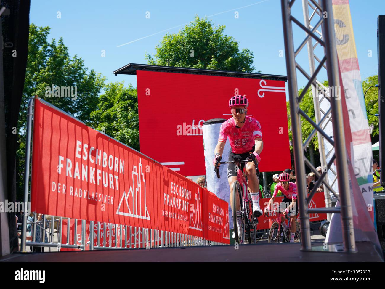 Eschborn, Germany. May 1st 2025. Michael Valgren ((DEN) EF EDUCATION ...