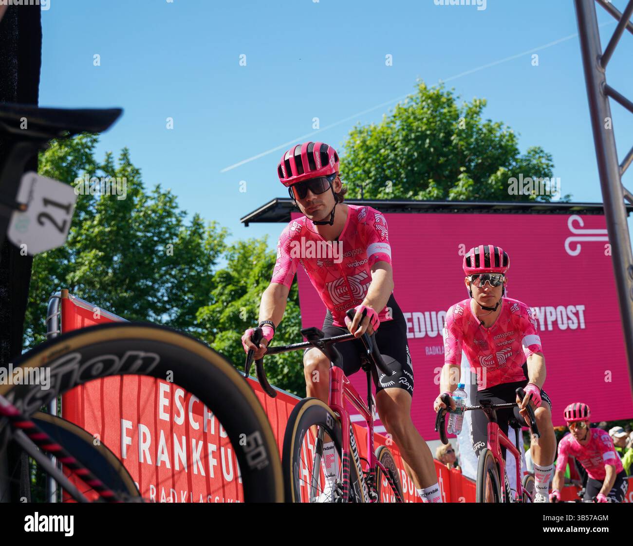 Eschborn, Germany. May 1st 2025. Alastair Mackellar ((AUS) EF EDUCATION ...