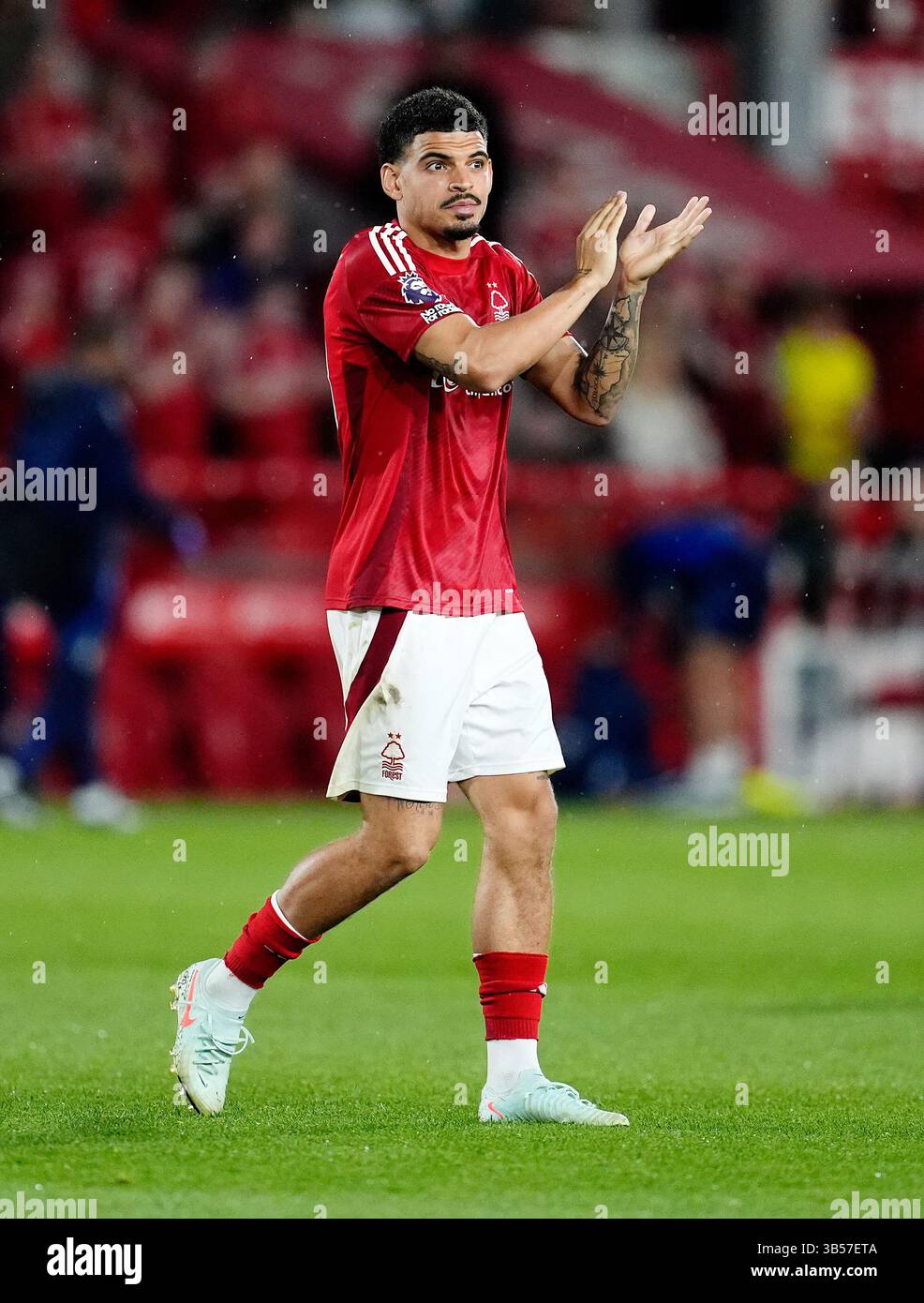 Nottingham Forest's Morgan Gibbs-White after the Premier League match ...