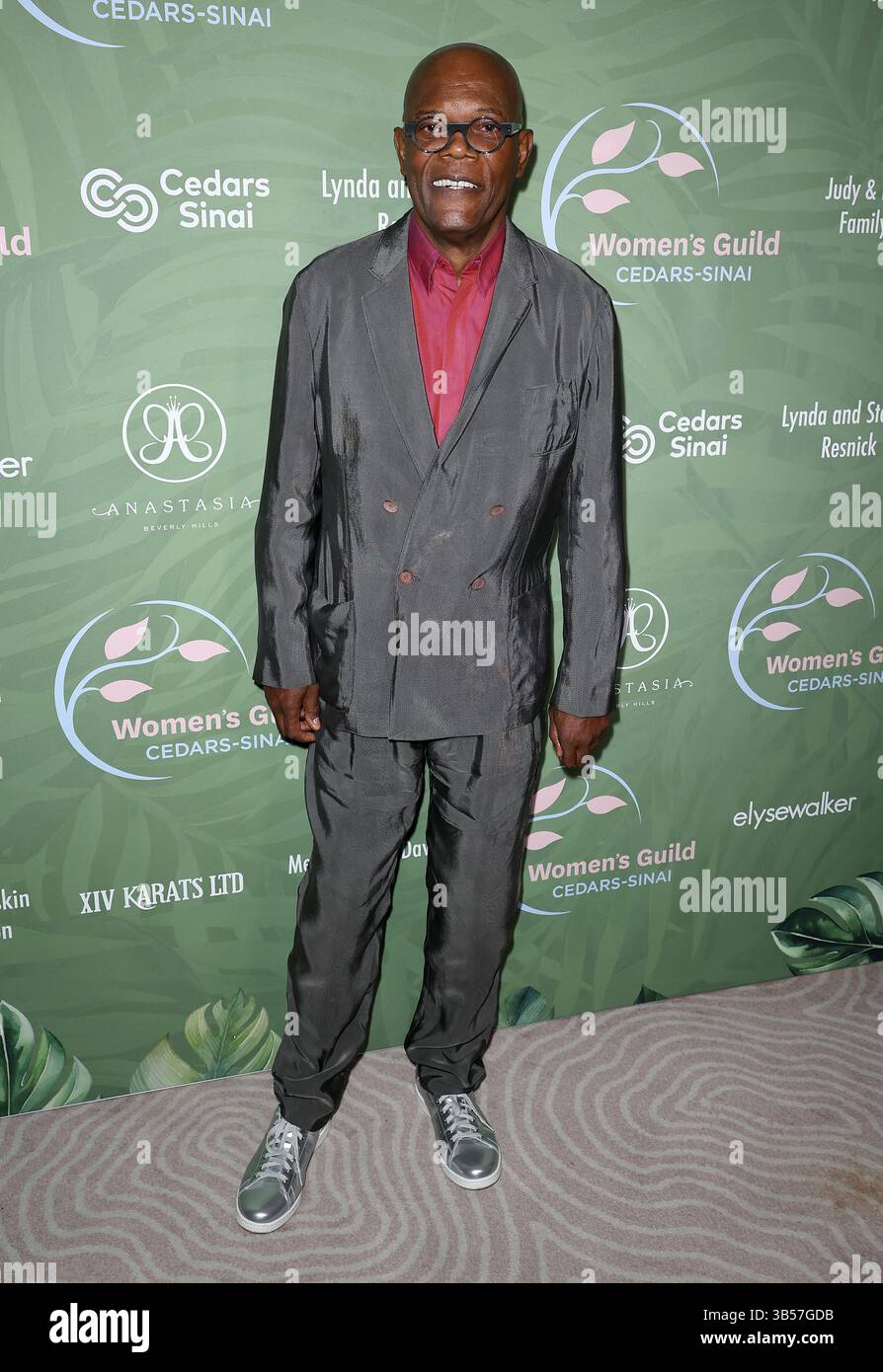 Samuel L. Jackson arrives at The Women's Guild Cedars-Sinai Spring ...