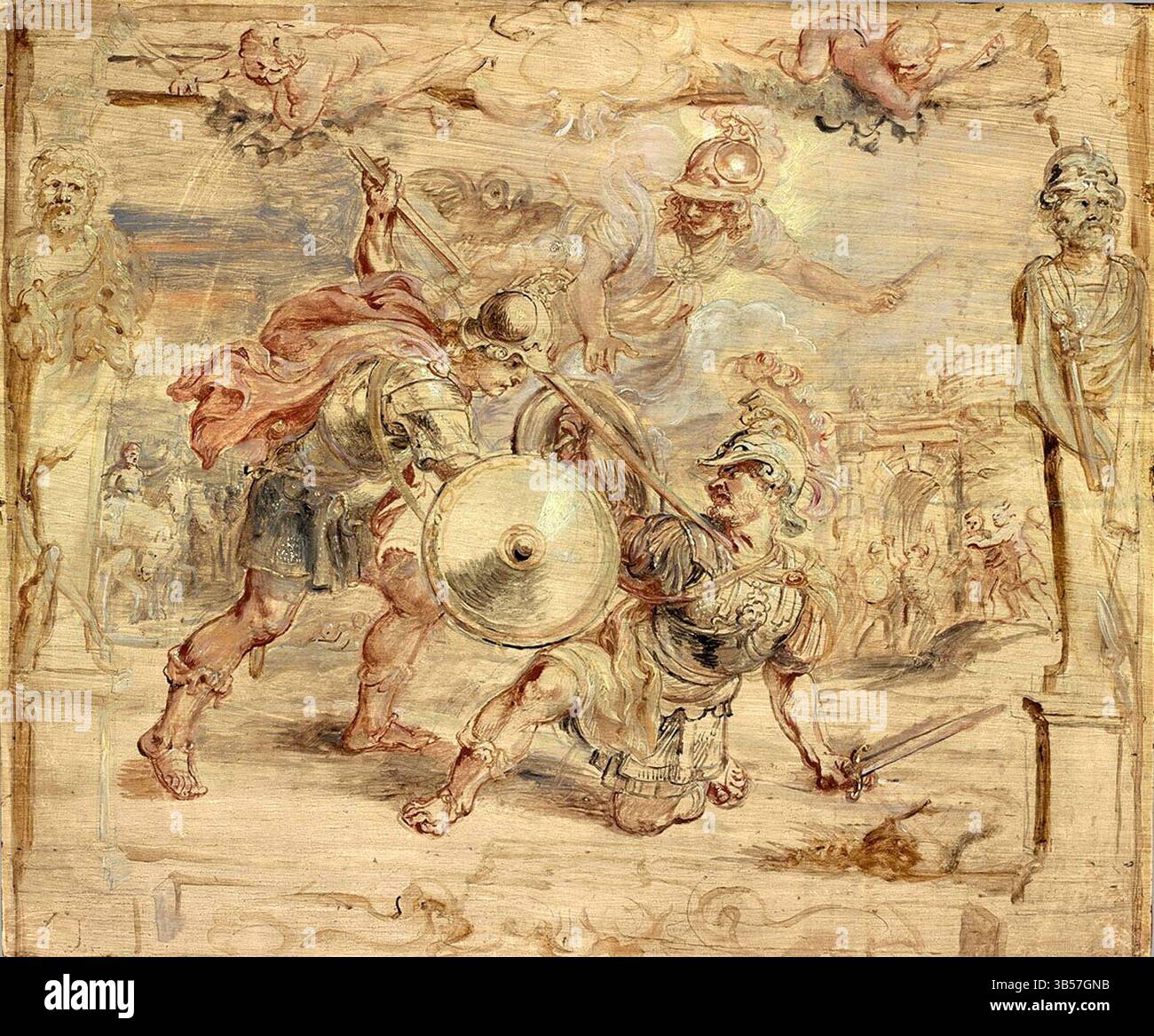 Title: The Death of Hector Artist: Peter Paul Rubens Date: 1630–1635 ...