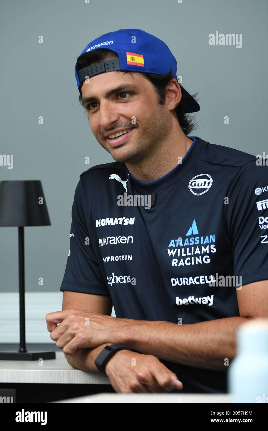 Miami, USA. 01st May, 2025. Carlos Sainz of Spain and driver of the (55 ...