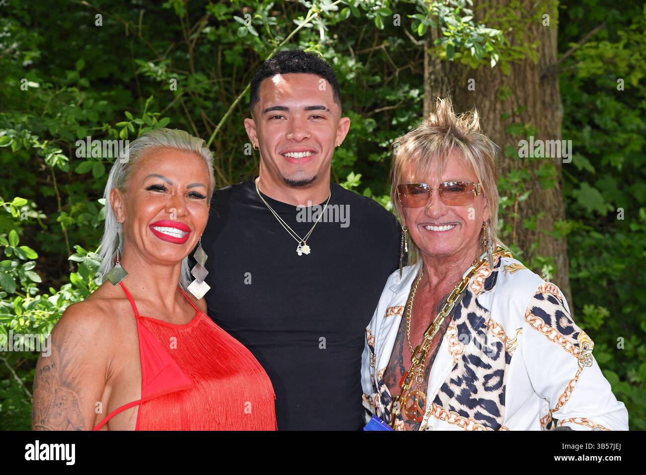 Bert Wollersheim mit Ehefrau Ginger Costello-Wollersheim und Sohn Alain ...