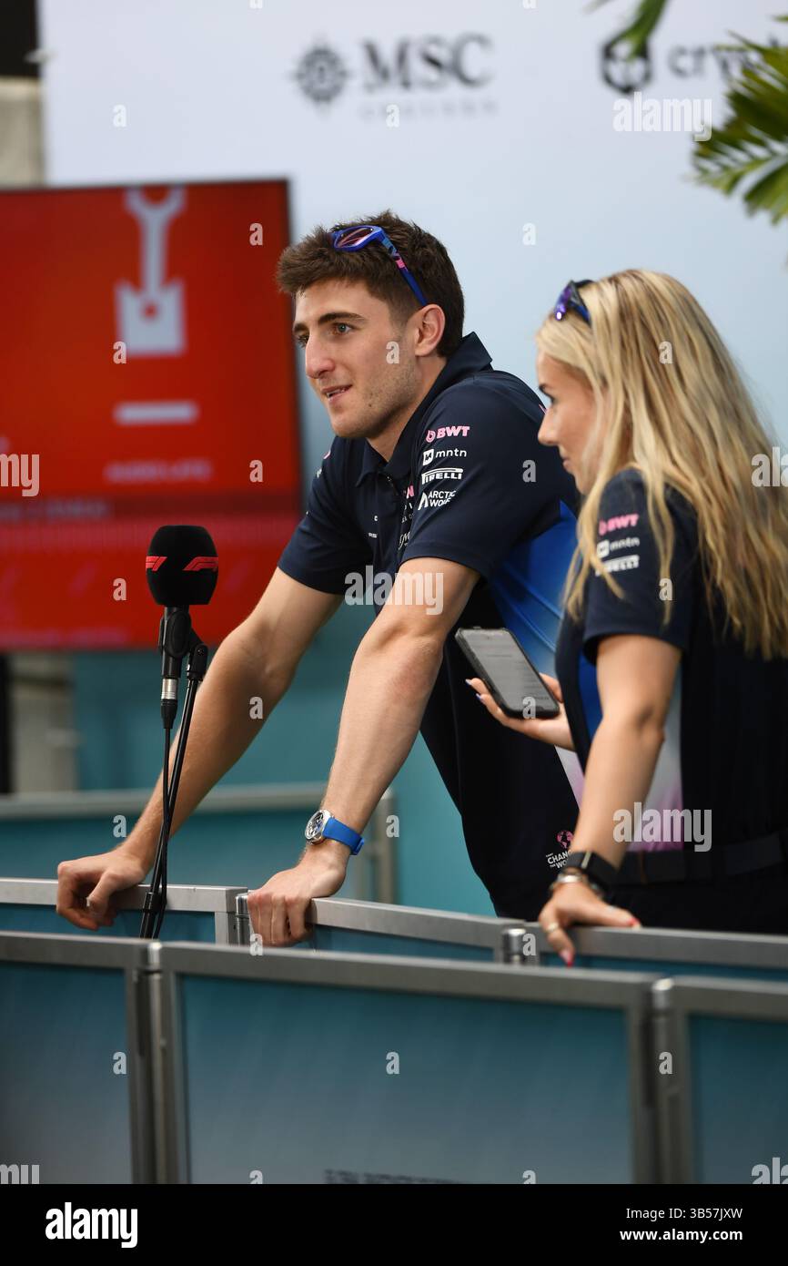 Miami, USA. 01st May, 2025. Jack Doohan of Australia and driver of the ...