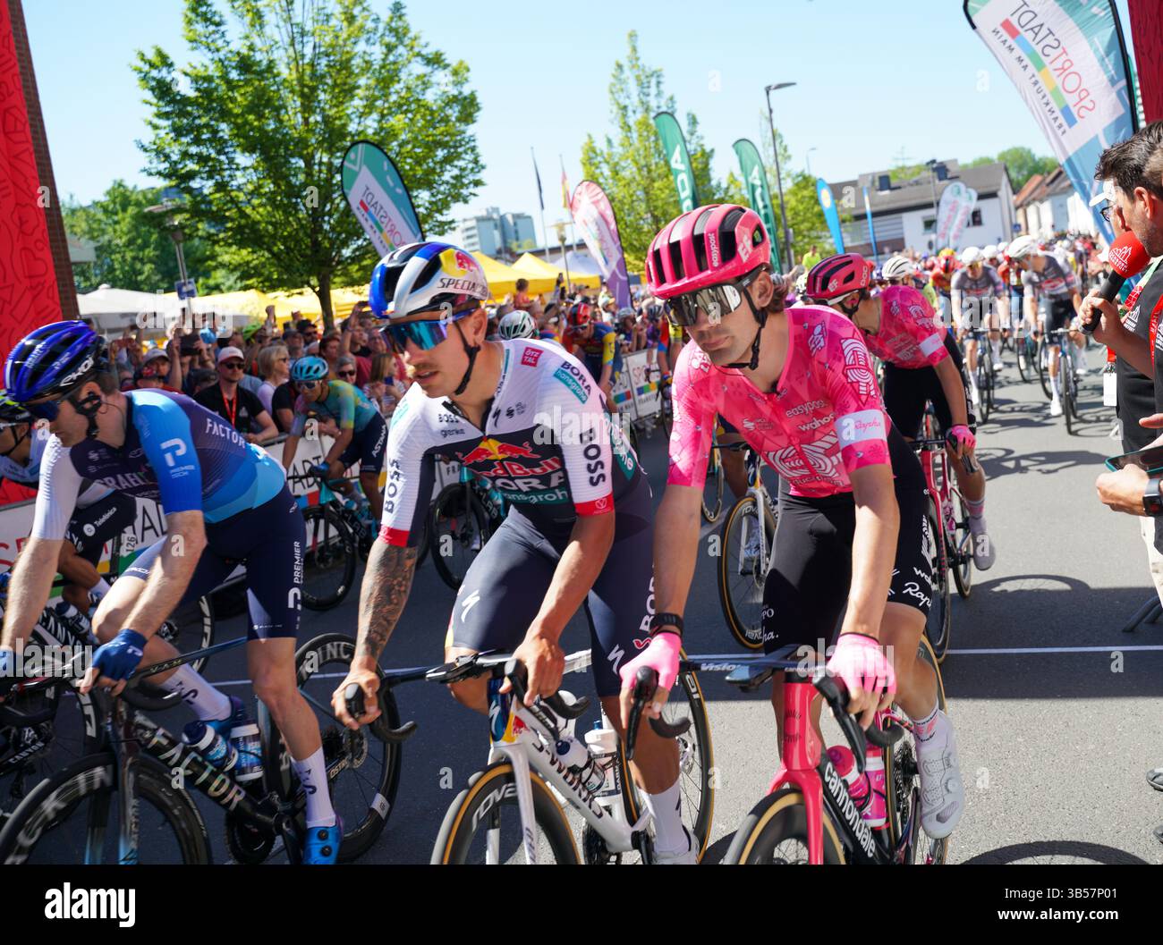 Eschborn, Germany. May 1st 2025. Start at 62nd Eschborn-Frankfurt 2025 ...