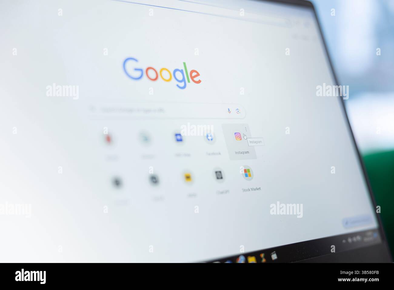 Bucharest, Romania - July 30th 2024 - Google search page with Instagram ...