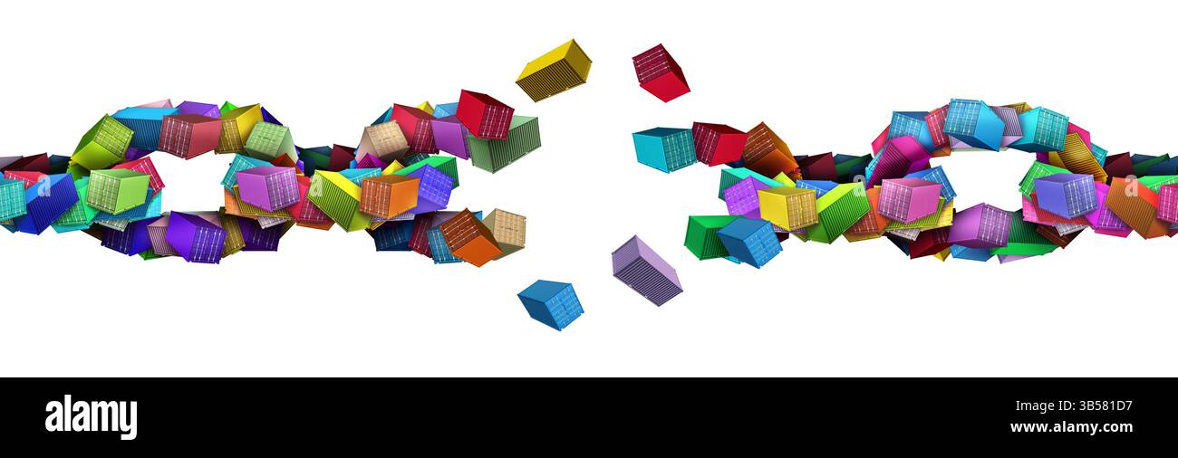 Supply Chain disruption and Shipping cargo distribution challenge as ...