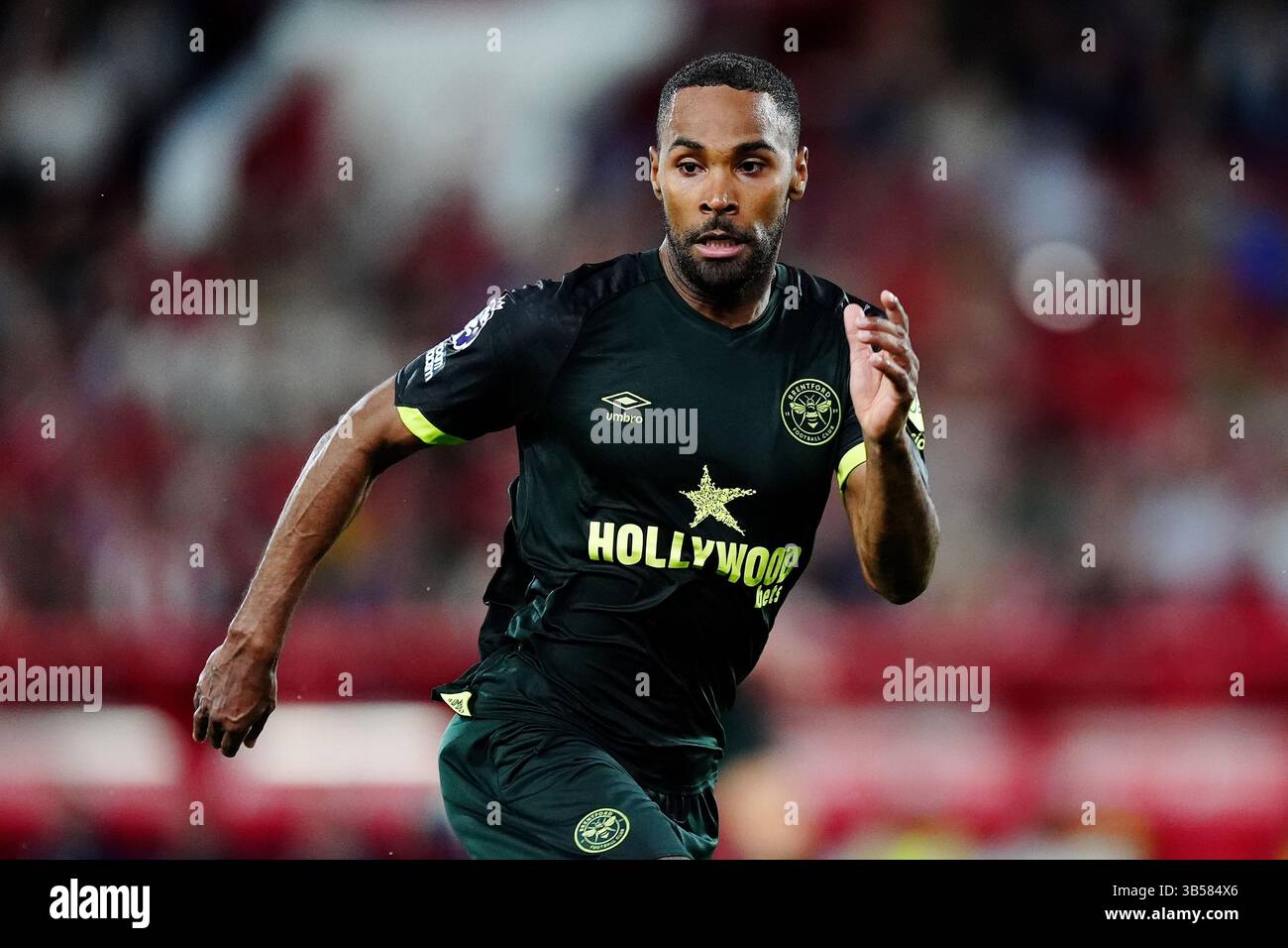 Brentford's Rico Henry during the Premier League match at City Ground ...