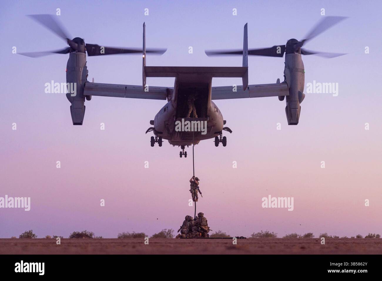 Yuma, Arizona, USA. 23rd Apr, 2025. U.S. Air Force Pararescuemen ...