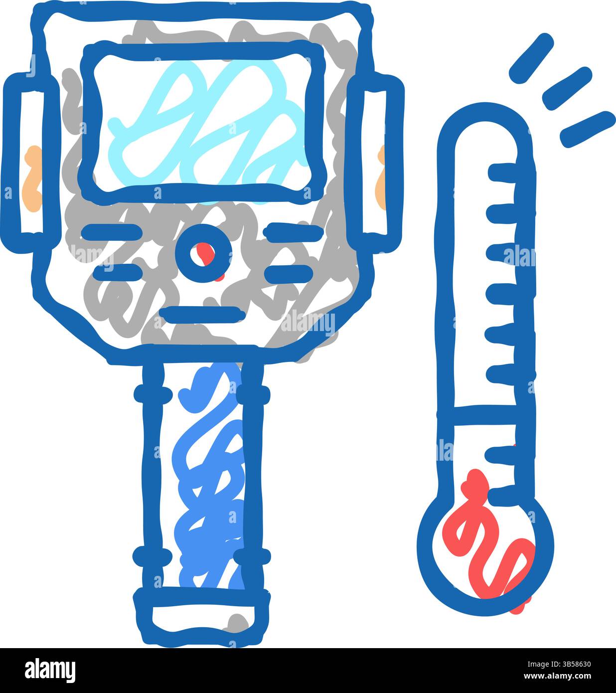Thermal instrument Stock Vector Images - Alamy