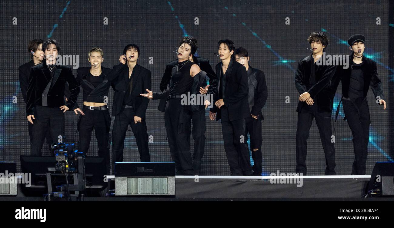 Seoul, South Korea. 30th Apr, 2025. Kevin, Sangyeon, Sunwoo, Hyunjae ...