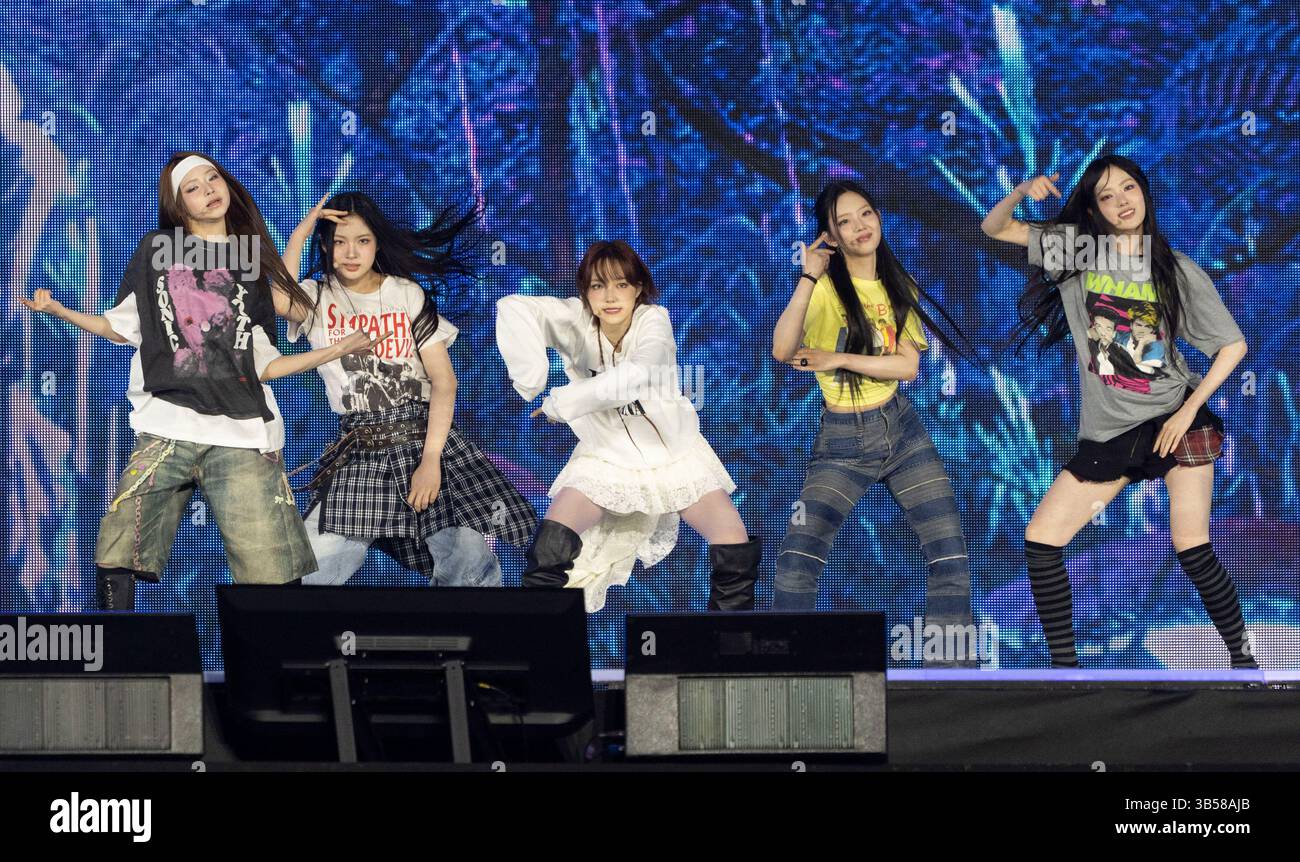 Seoul, South Korea. 30th Apr, 2025. Jiyu, Haum, Leesol Sui and Kya, K ...