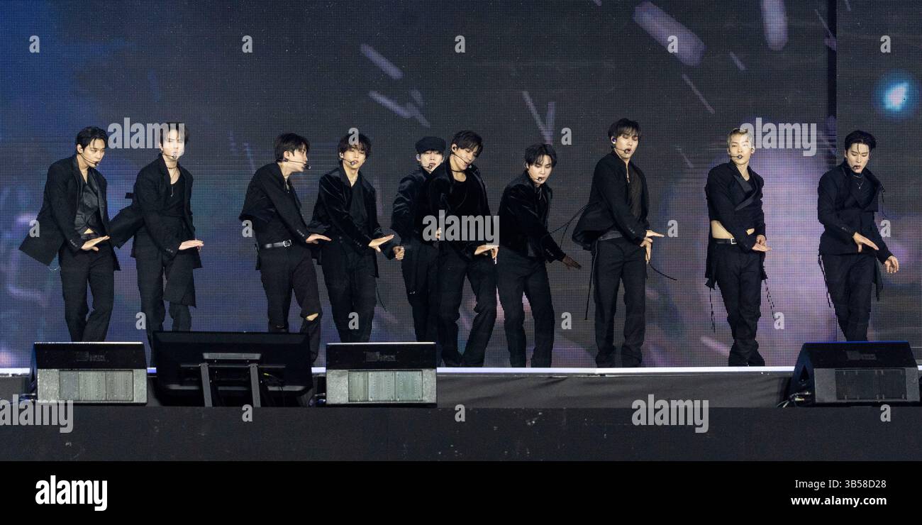 Seoul, South Korea. 30th Apr, 2025. Kevin, Sangyeon, Sunwoo, Hyunjae ...