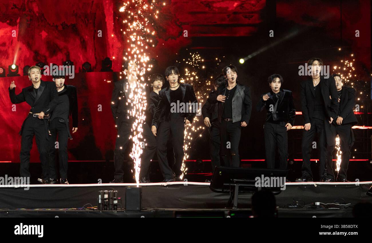 Seoul, South Korea. 30th Apr, 2025. Kevin, Sangyeon, Sunwoo, Hyunjae ...