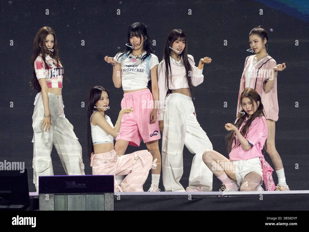 Seoul, South Korea. 30th Apr, 2025. Mai, Yoon Jiyoon, Bang Jeemin, Koko ...