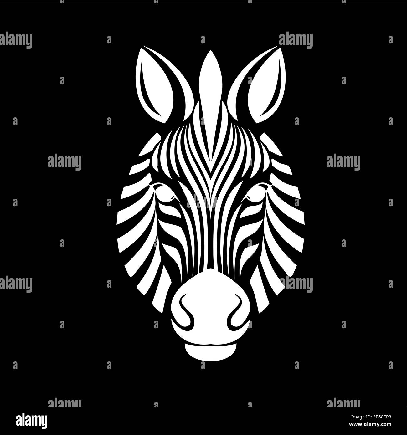 Prominent white logo Black and White Stock Photos & Images - Alamy