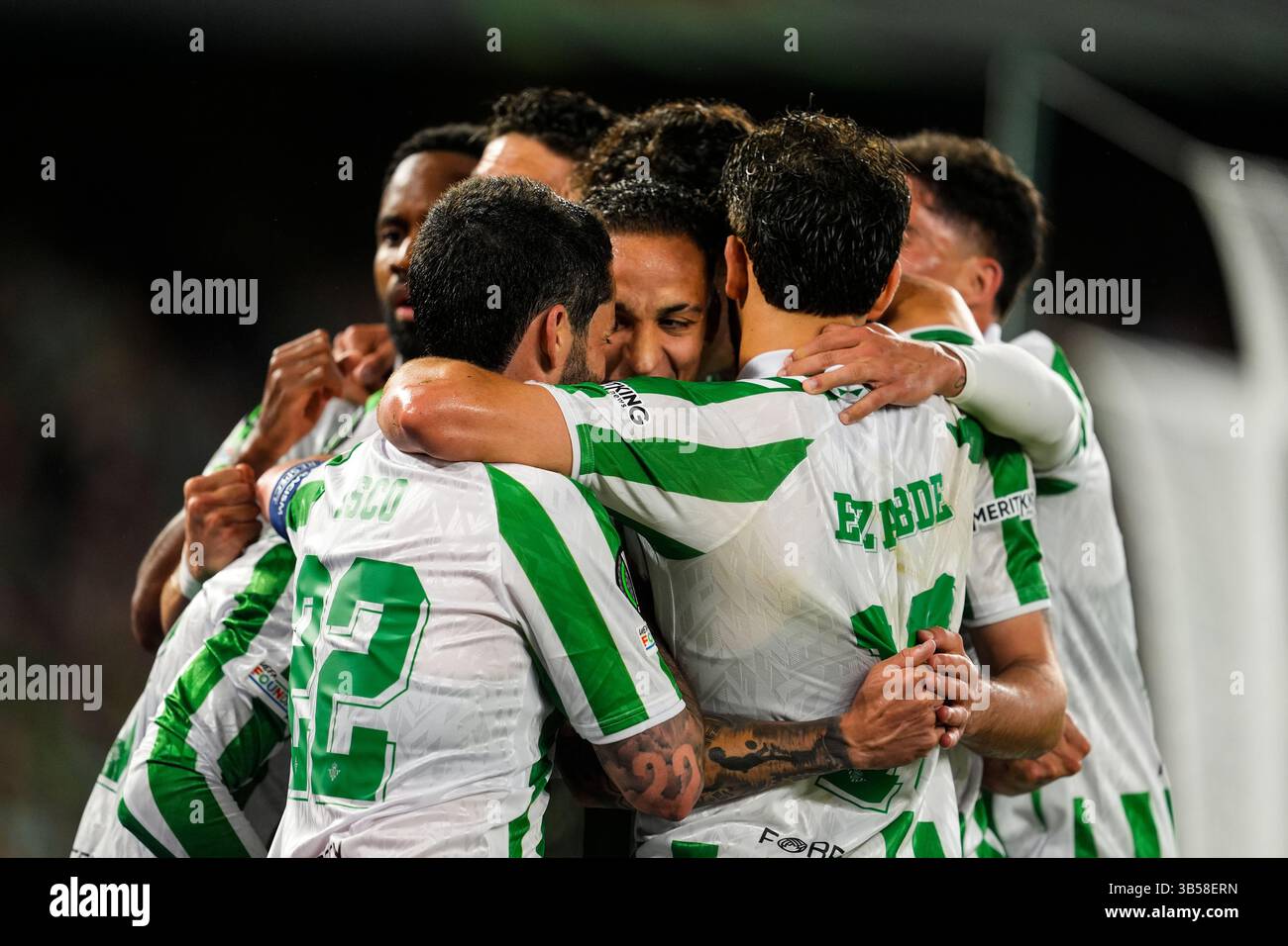 Antony Matheus dos Santos of Real Betis celebrates a goal during the ...