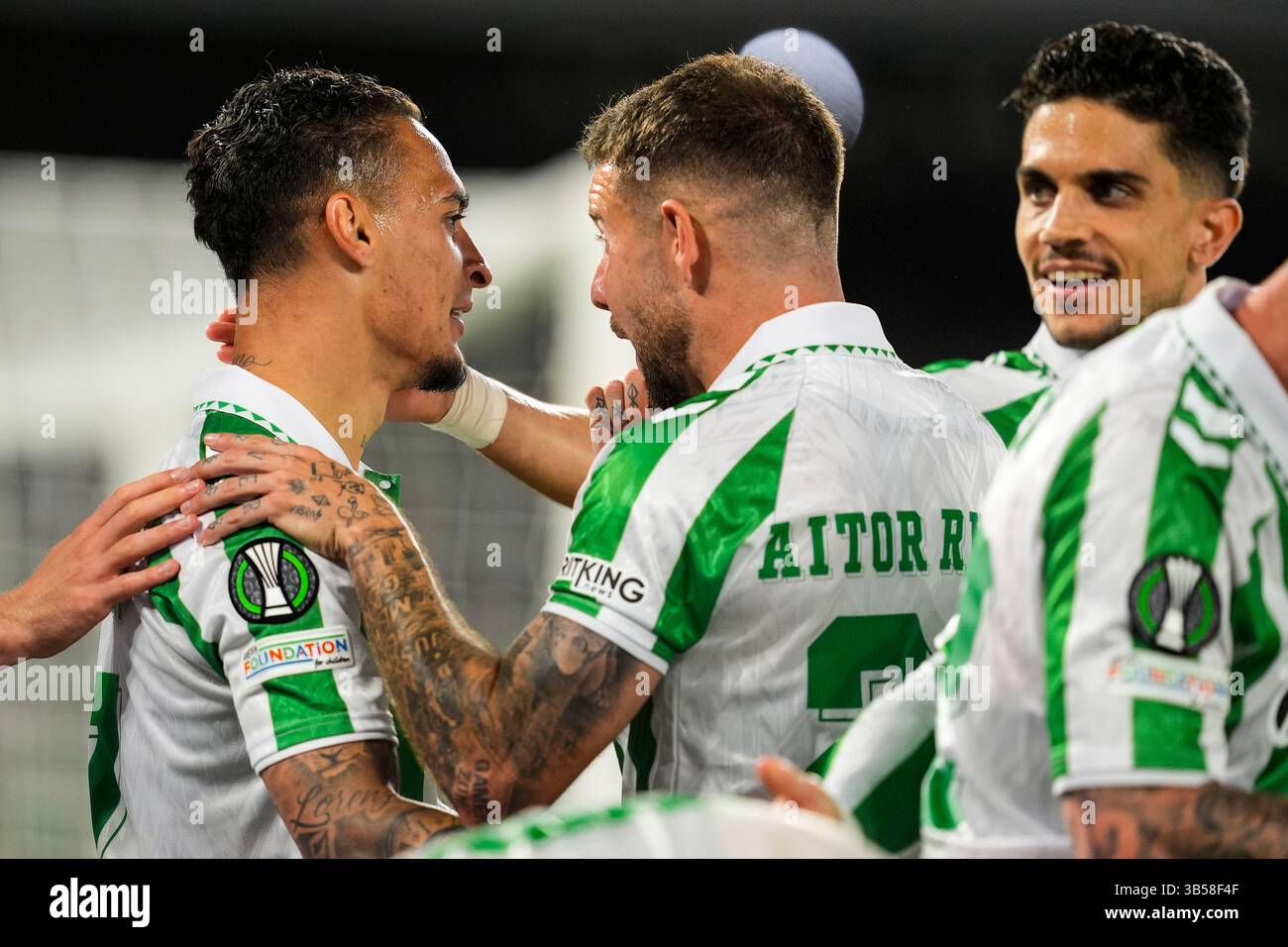 Antony Matheus dos Santos of Real Betis celebrates a goal during the ...