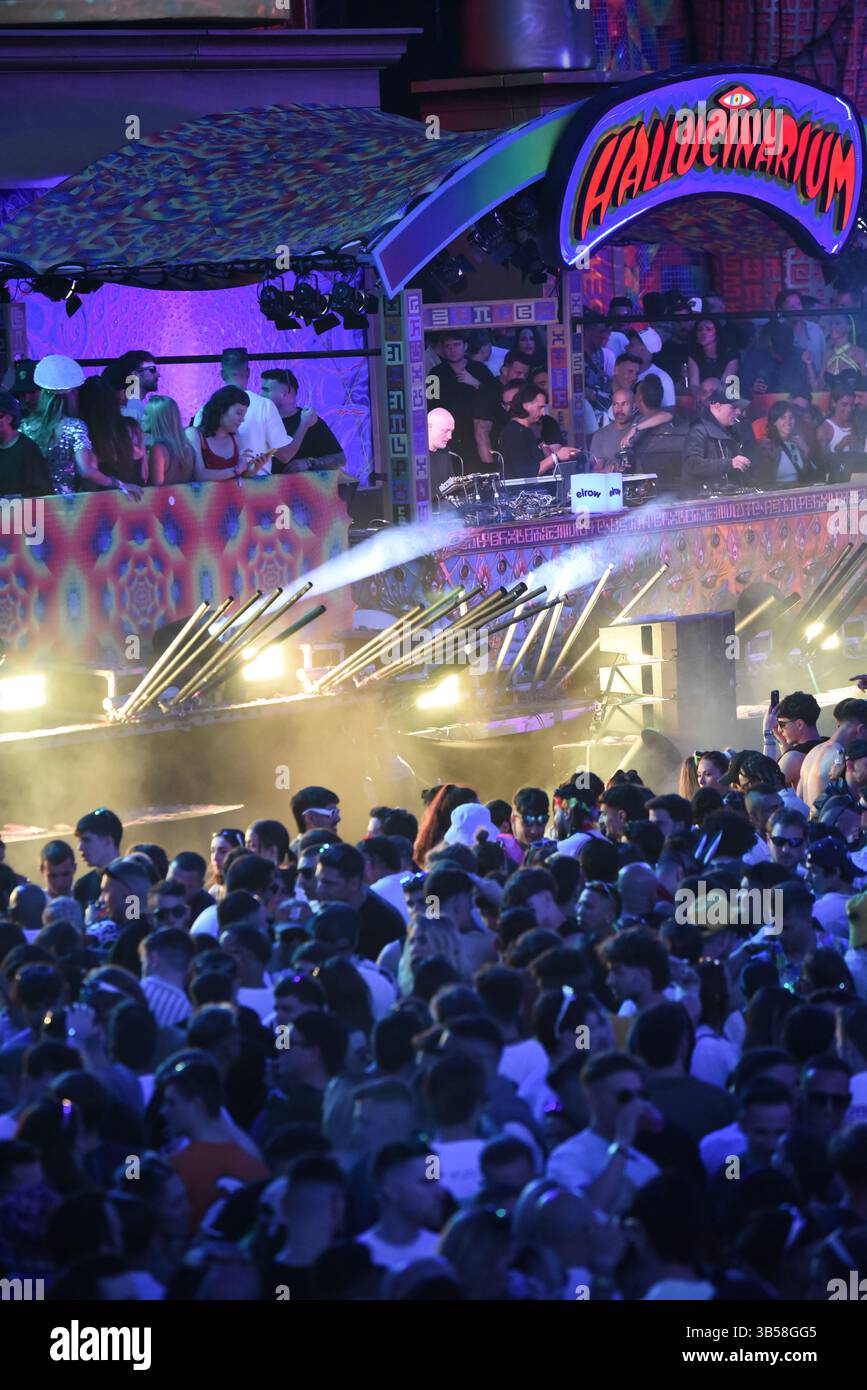 Madrid, Spain - 1st May 2025. German Dj legend Paul Kalkbrenner ...