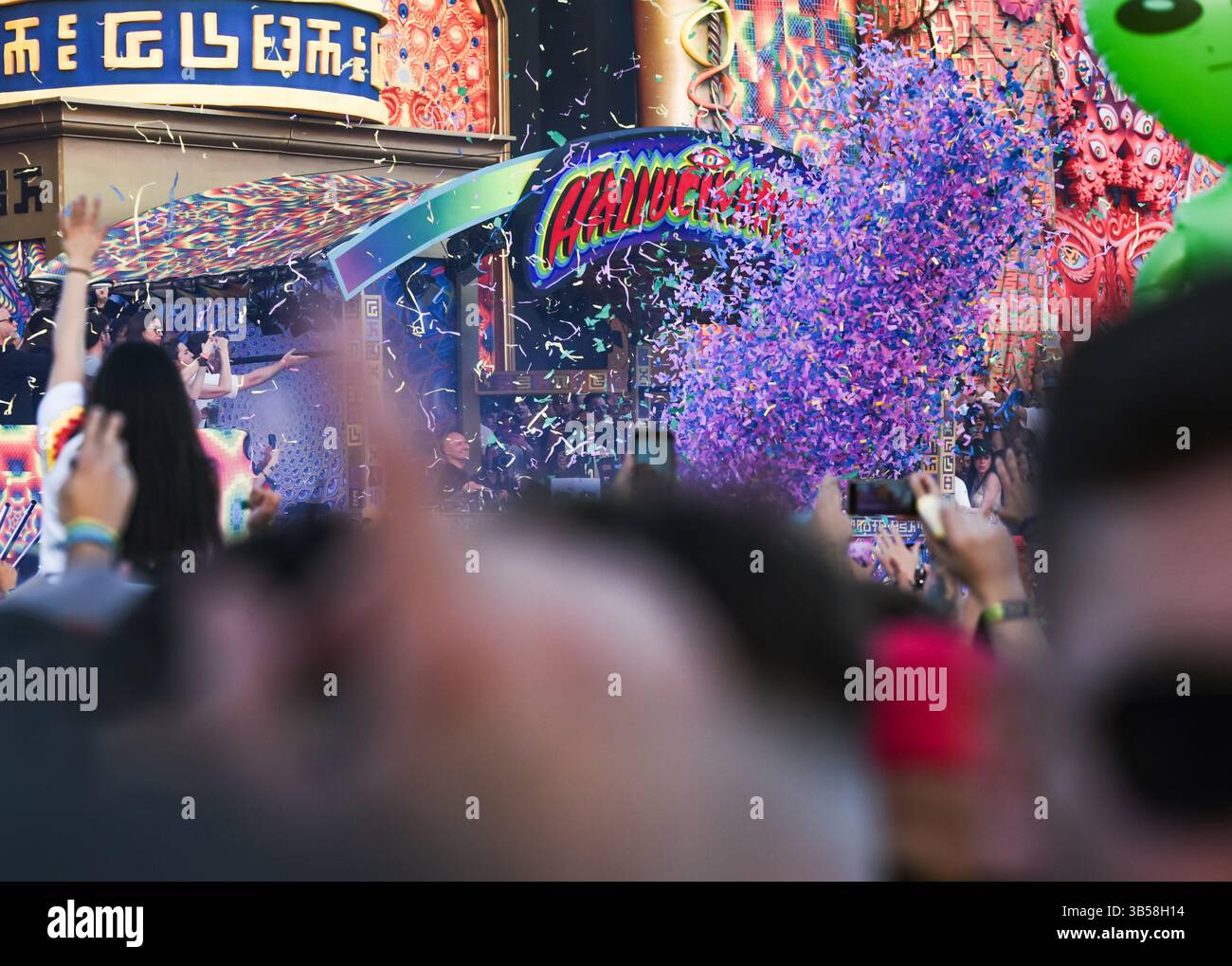 Madrid, Spain - 1st May 2025. German Dj legend Paul Kalkbrenner ...