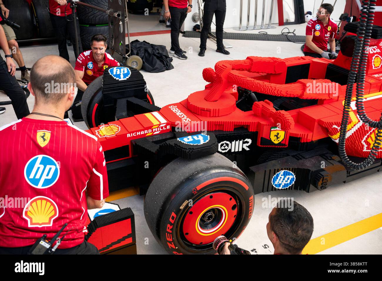 Miami Gardens, United States. 01st May, 2025. Scuderia Ferrari full ...