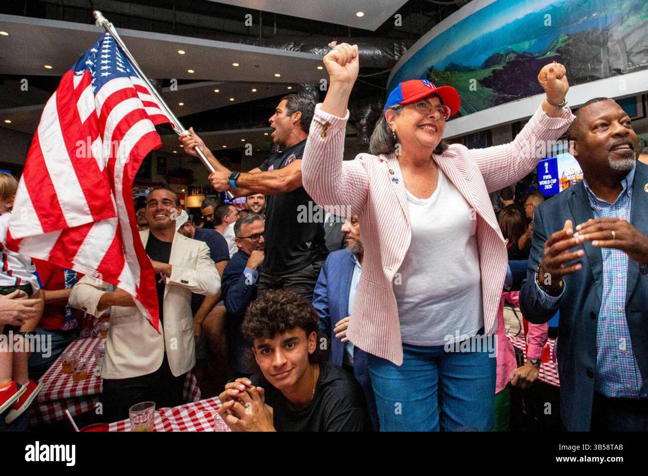 June 21, 2022: Mayor of Miami-Dade County Daniella Levine Cava, center ...