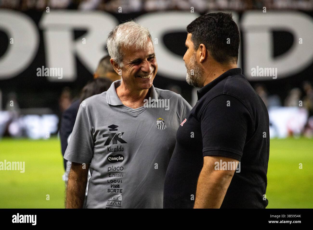 Santos, Brazil. 01st May, 2025. Match between Santos and CRB, valid for ...