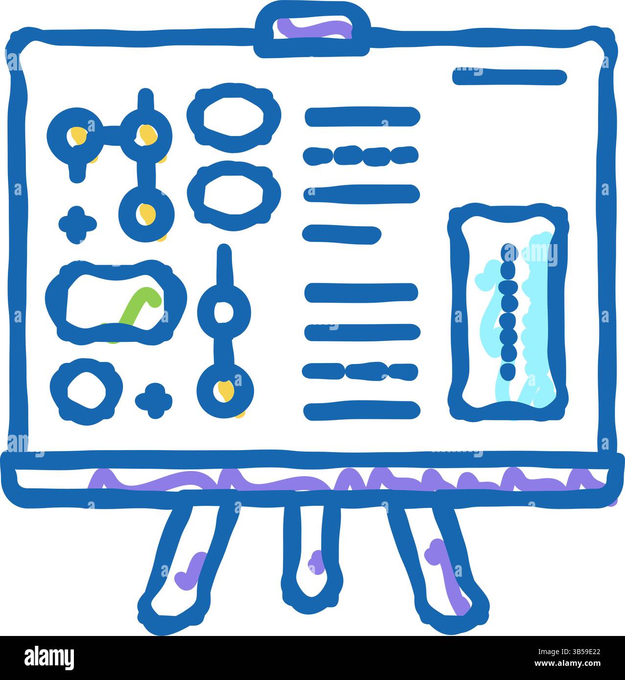technical report icon doodle illustration Stock Vector Image & Art - Alamy