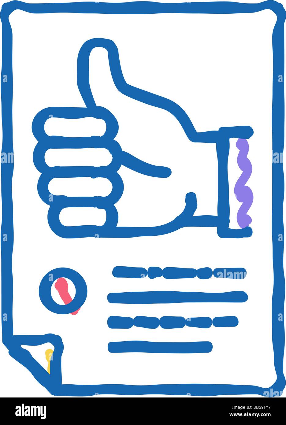 positive feedback icon doodle illustration Stock Vector Image & Art - Alamy