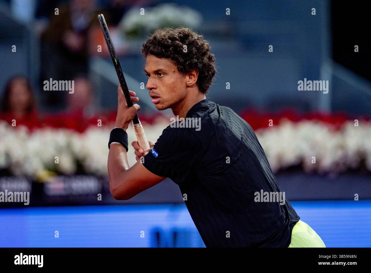 Madrid, Madrid, Spain. 1st May, 2025. Gabriel Diallo of Canada is seen ...