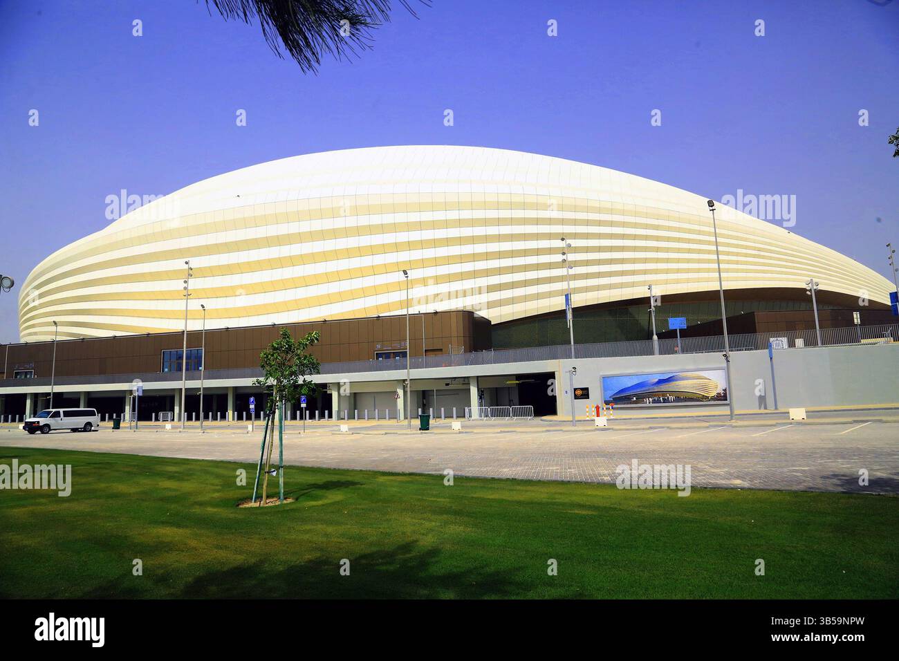 July 4, 2022, Doha, Doha, Qatar: Al Janoub Stadium is One of the eight ...