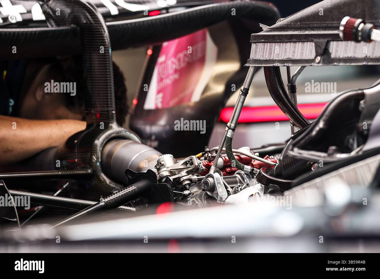 Miami Gardens, Etats Unis. 01st May, 2025. Red Bull Racing RB21 ...