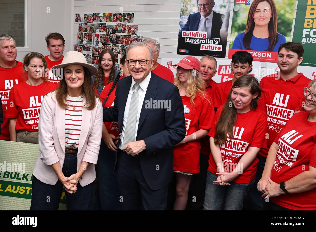 Brisbane, Australia. 02nd May, 2025. Australian Prime Minister Anthony ...