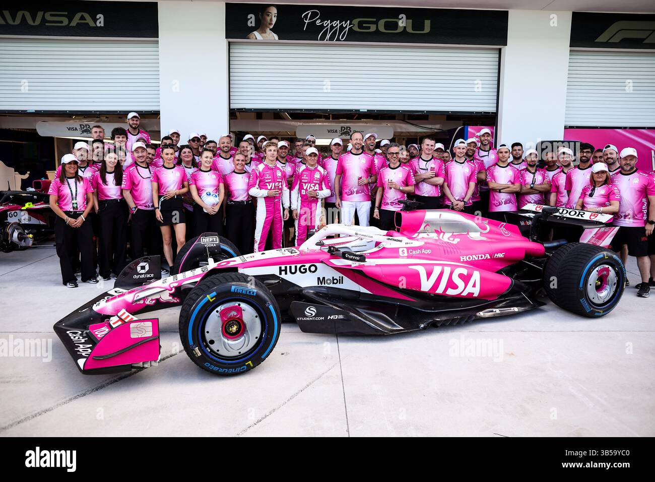 Visa Cash App RB F1 Team special livery presentation during the Formula ...