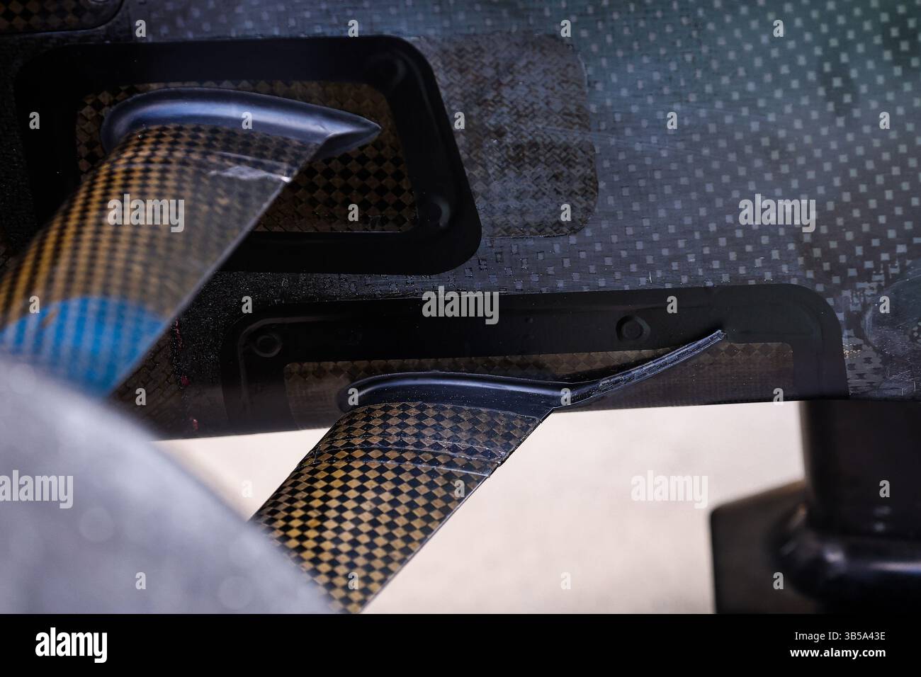 Alpine F1 Team A525, mechanical detail front suspension during the Formula 1 Crypto.com Miami ...