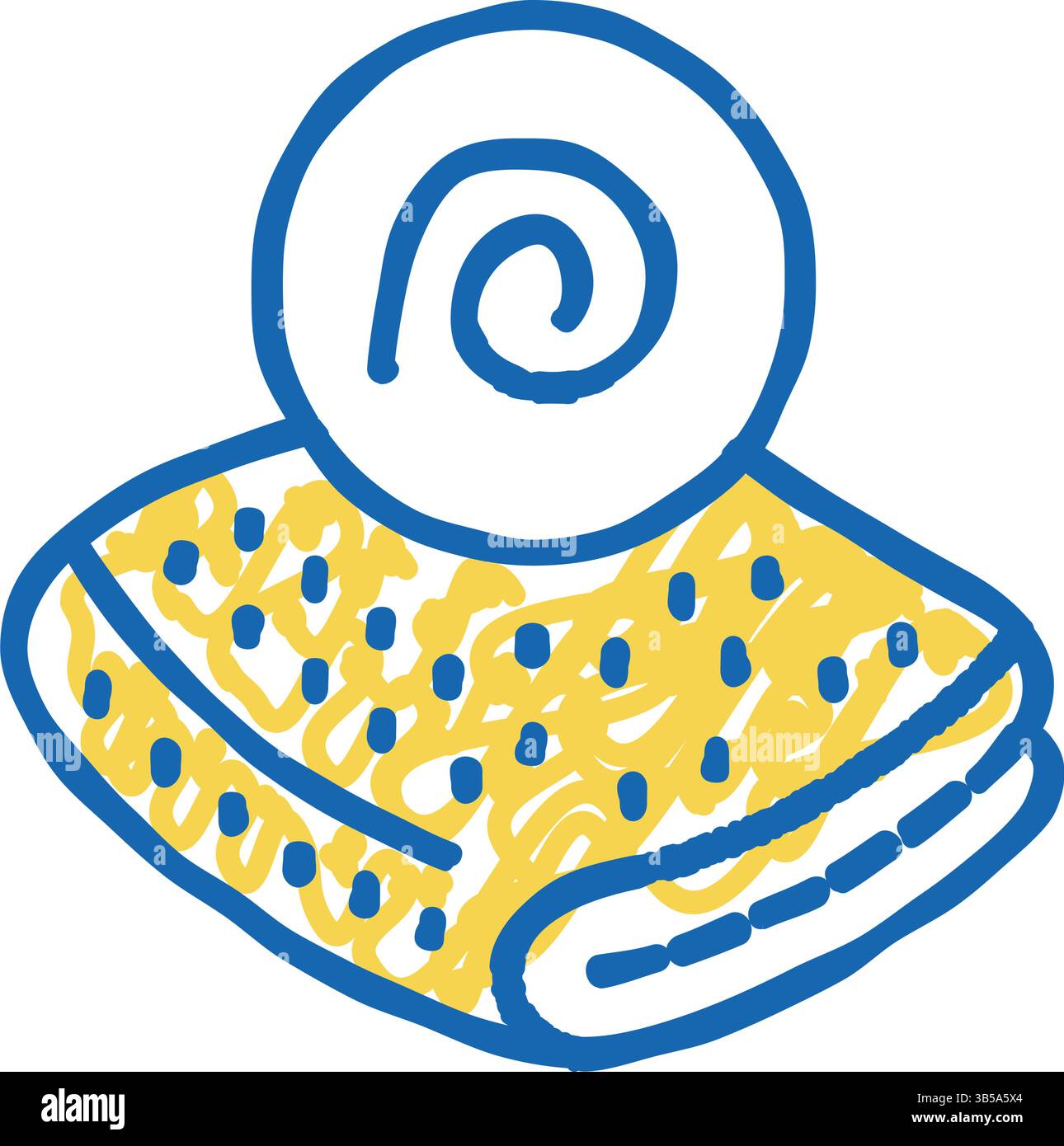 felt fabric icon doodle illustration Stock Vector Image & Art - Alamy