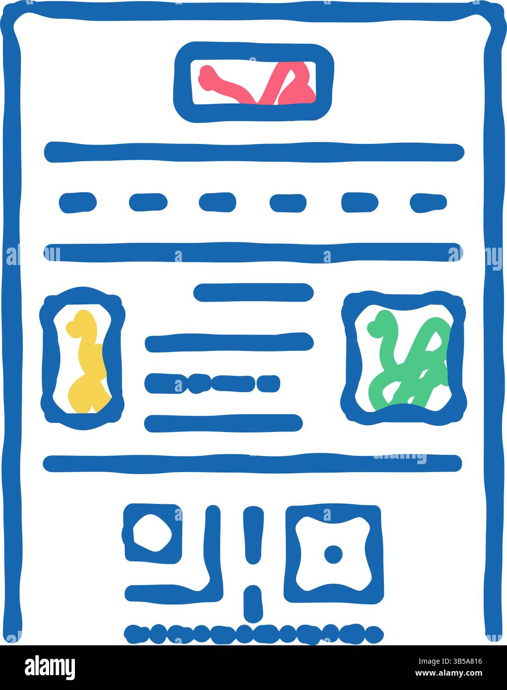 Rules lotto color icon hi-res stock photography and images - Alamy