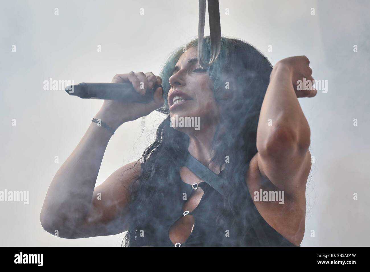 Berlin, Deutschland, 01.05.2025: Rapperin addeN *** Berlin, Germany, 01 ...