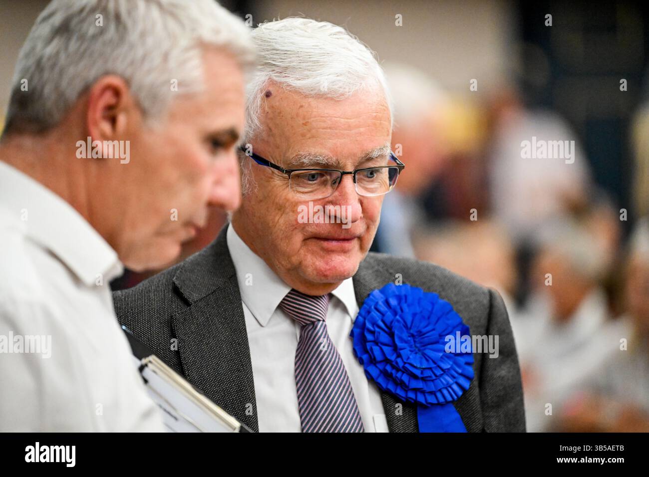 Martin Vickers, Conservative MP for Brigg and Immingham, during the ...