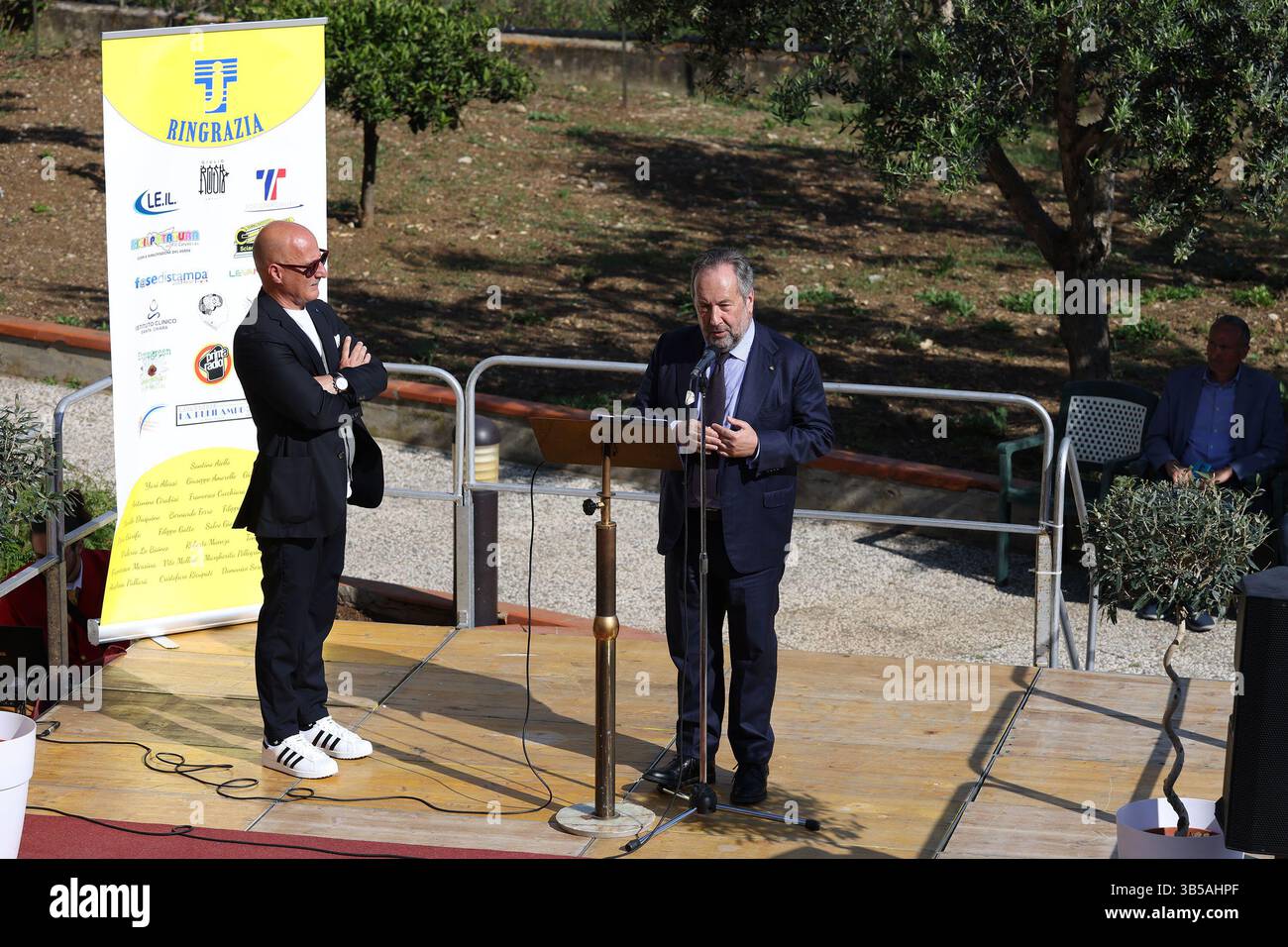in the photo the prefect of Palermo Massimo Mariani Stock Photo - Alamy