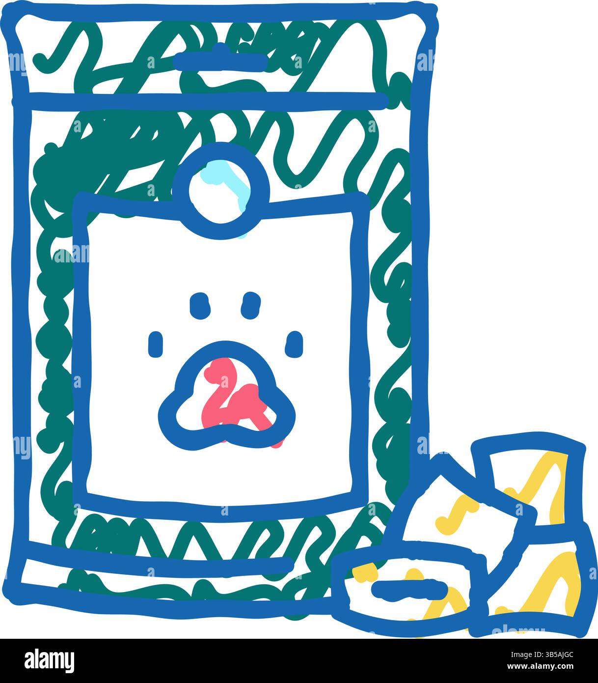 Cat supplements Stock Vector Images - Alamy