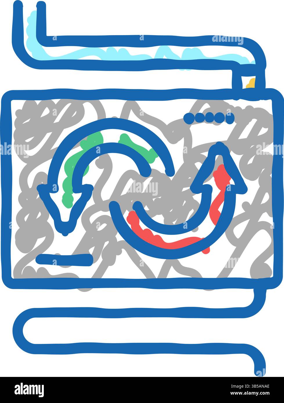 converter and exchange icon doodle illustration Stock Vector Image ...