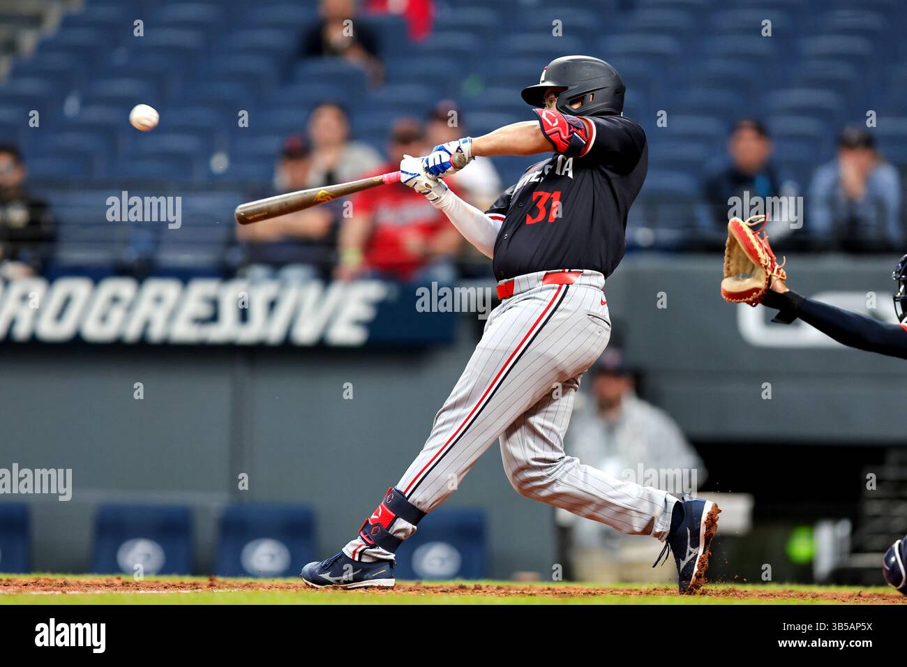 CLEVELAND, OH - MAY 01: Minnesota Twins first baseman Jonah Bride (31 ...