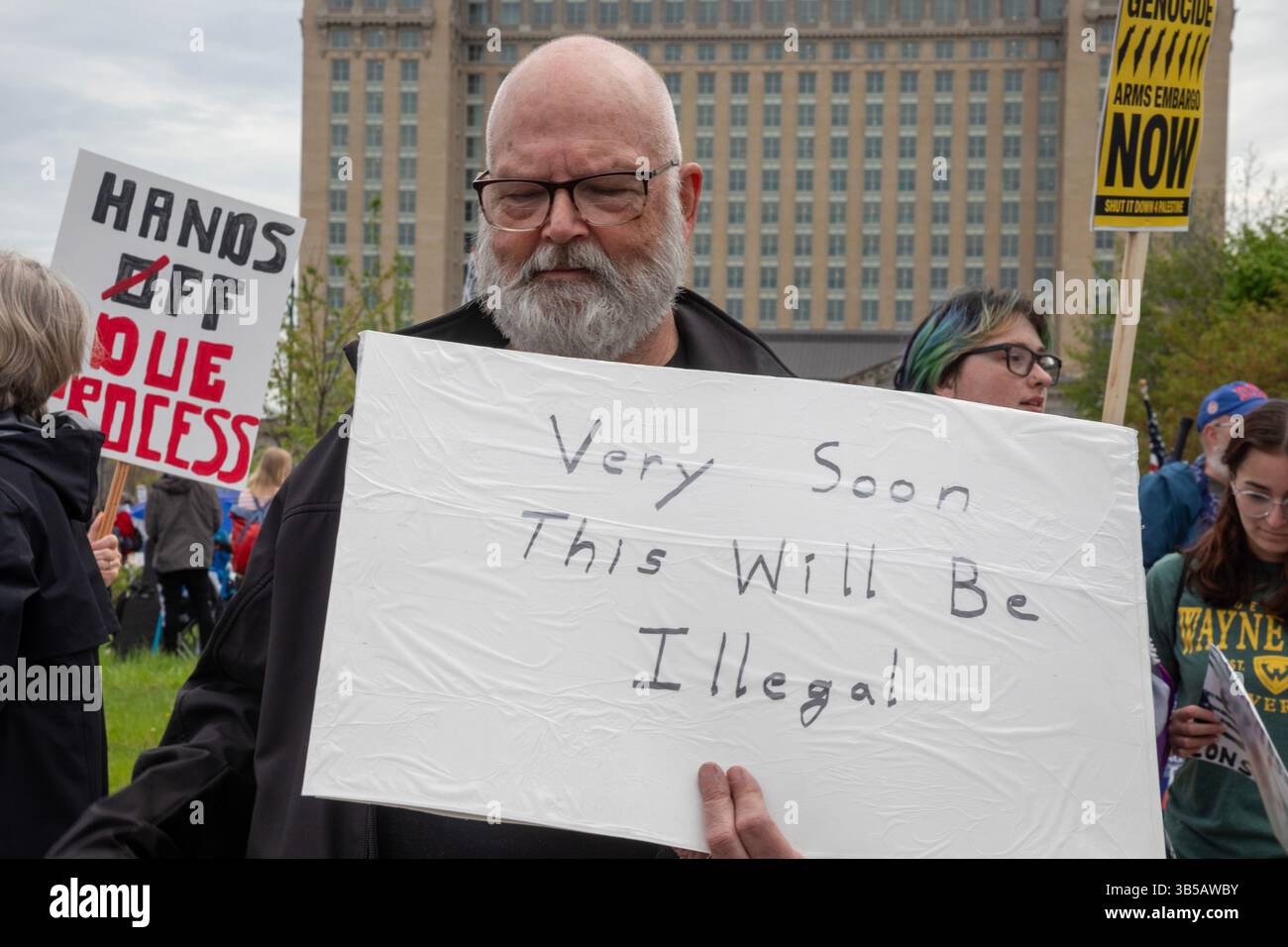 Detroit, United States. 01st May, 2025. Detroit, Michigan - Labor ...