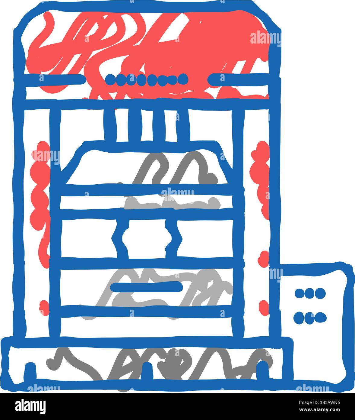 Sandblasting equipment Stock Vector Images - Alamy