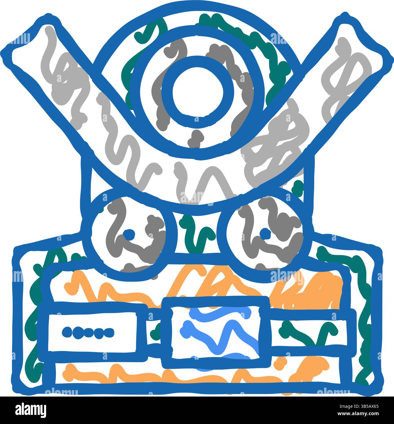 bending machine icon doodle illustration Stock Vector Image & Art - Alamy